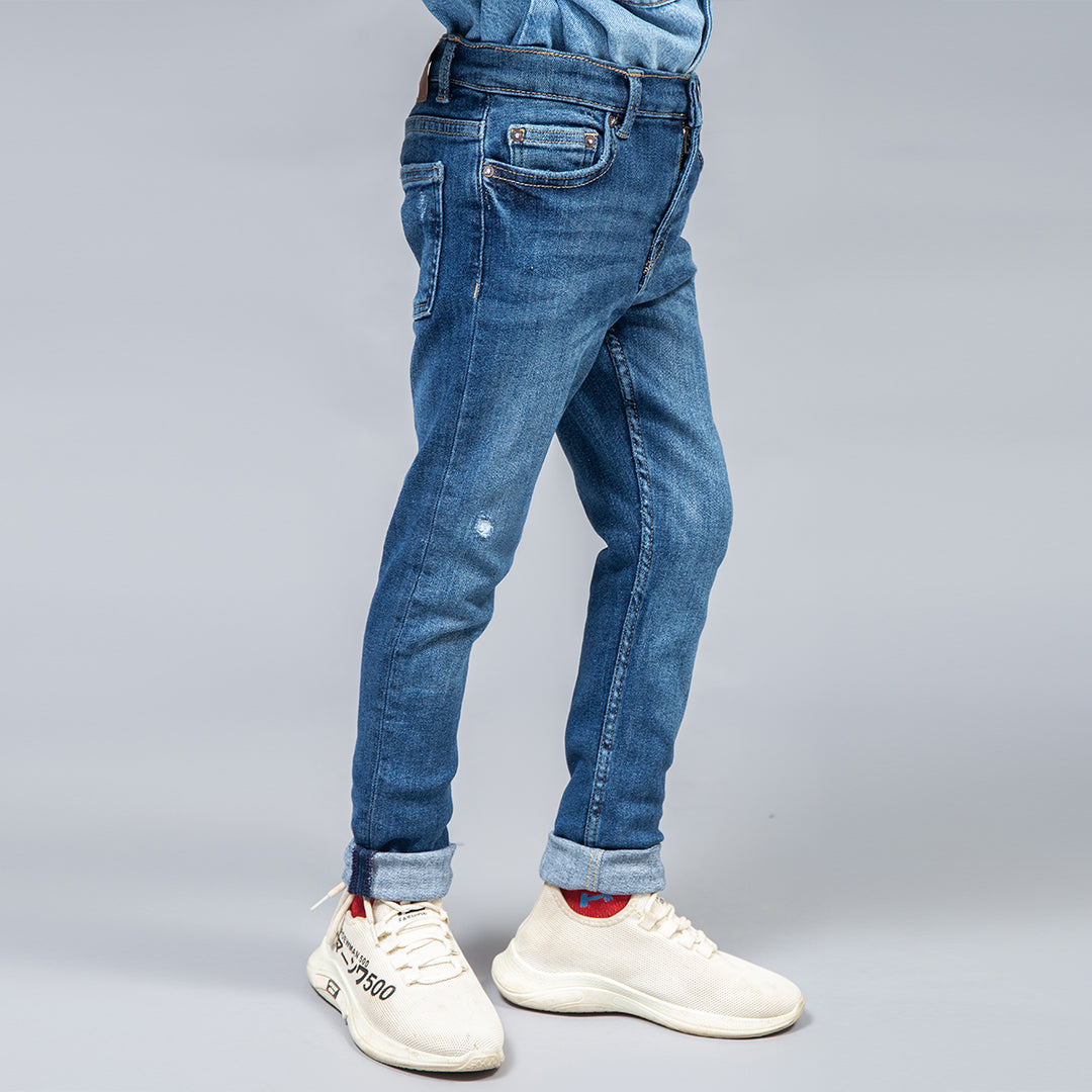 Denim Boys Pant (Dark Blue) – The Denim Company